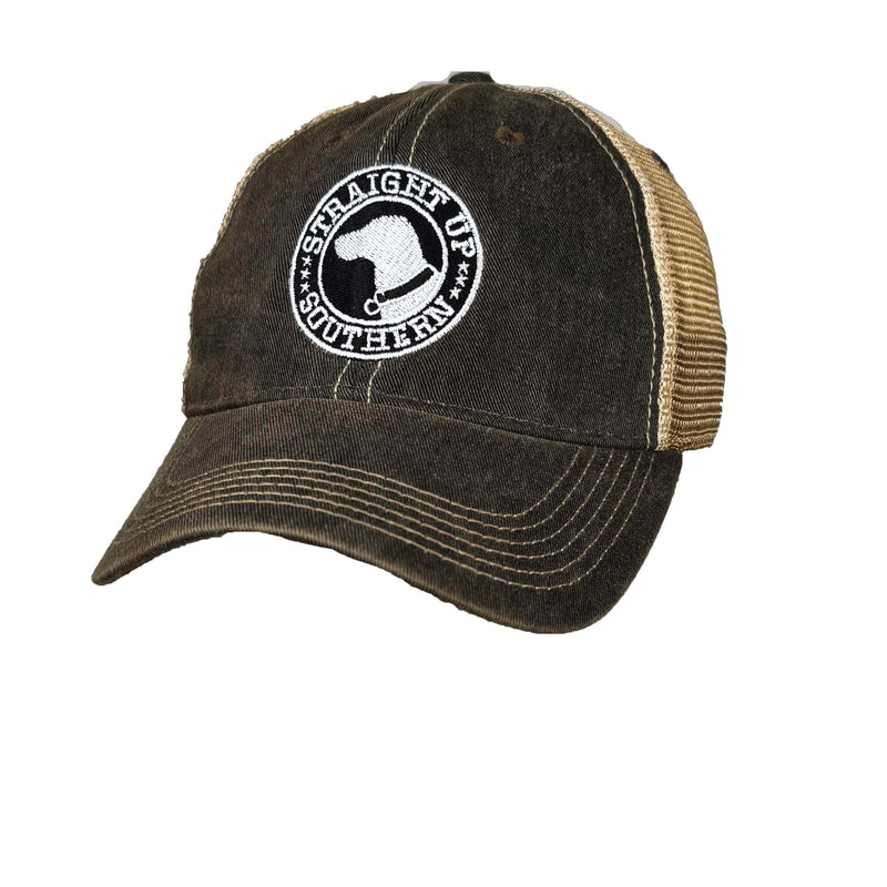 Circle Logo - Mesh Cap - Vintage Black - 21826 – Koss Creative