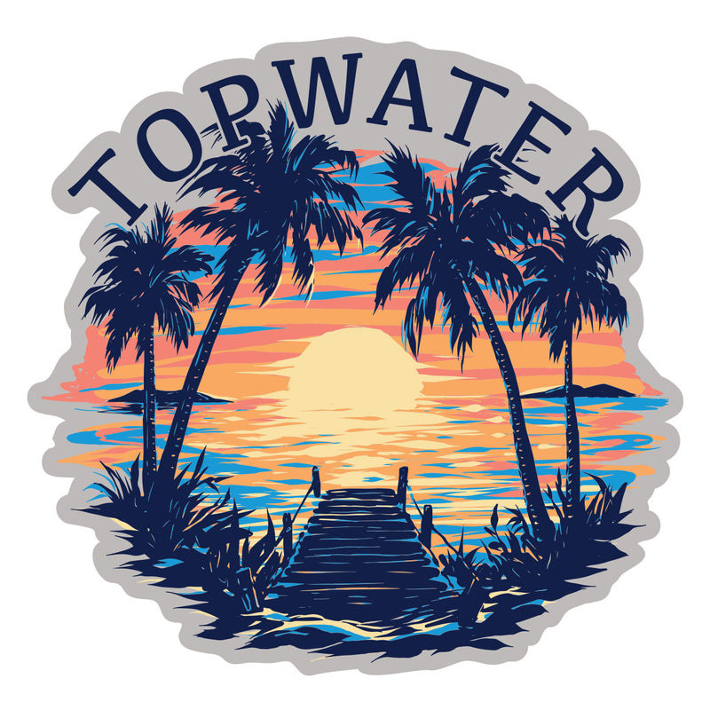 Sunset Label Decal – Koss Creative